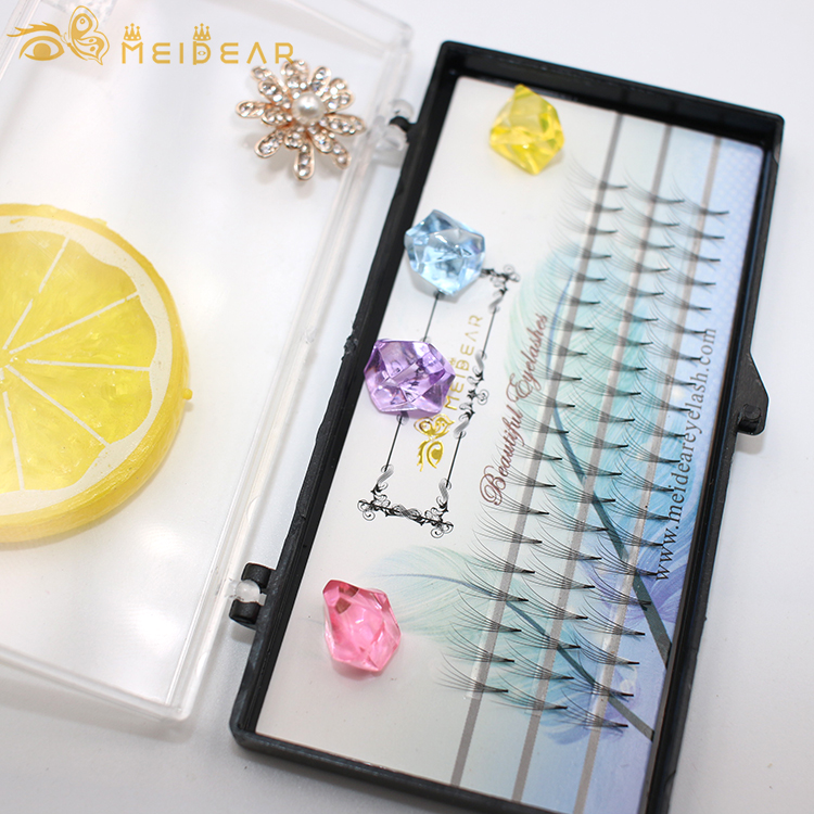2D 3D 4D 5D 6D 10D 20D russian premade fans eyelash extension clusters ...