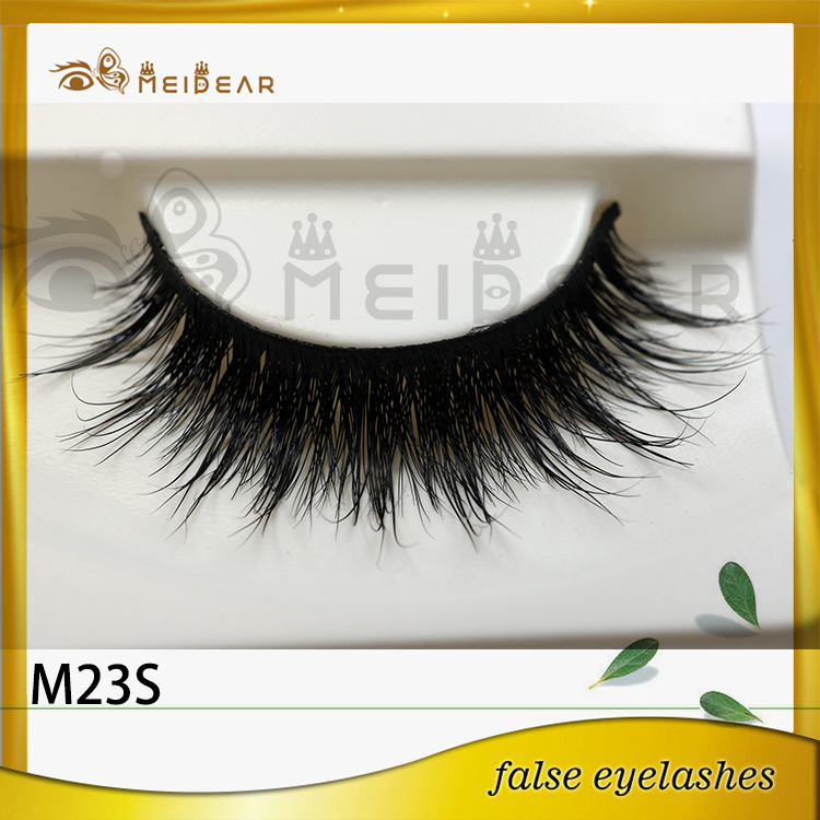 False eyelash factory supply real natural looking mink eyelashes ...