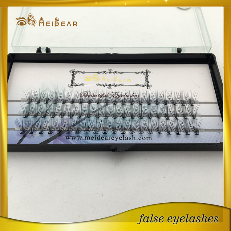 New arrive custom packaging high quality volume fan eyelash extensions ...