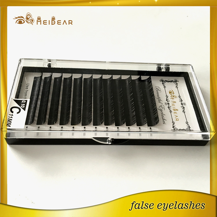 Eyelash extension with custom package and private label - Meidear eyelash