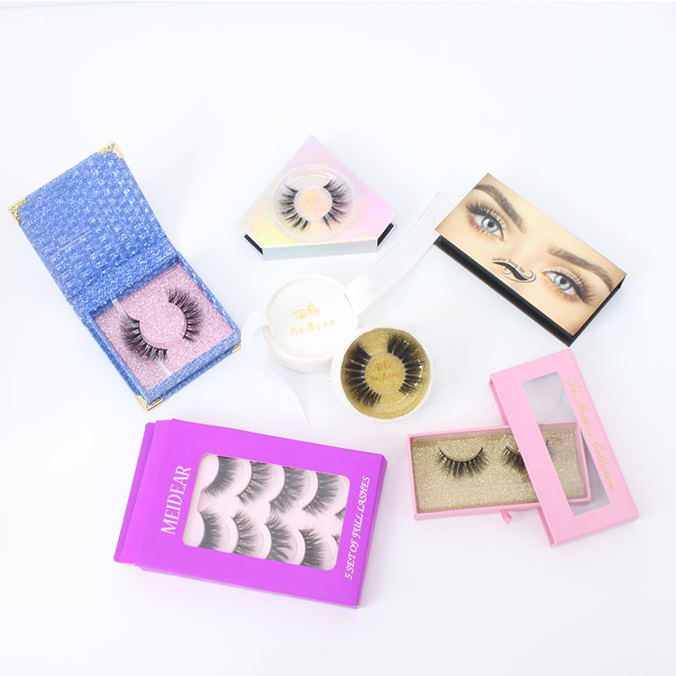 OEM ODM eyelash packaging box with private label logo design - Meidear ...
