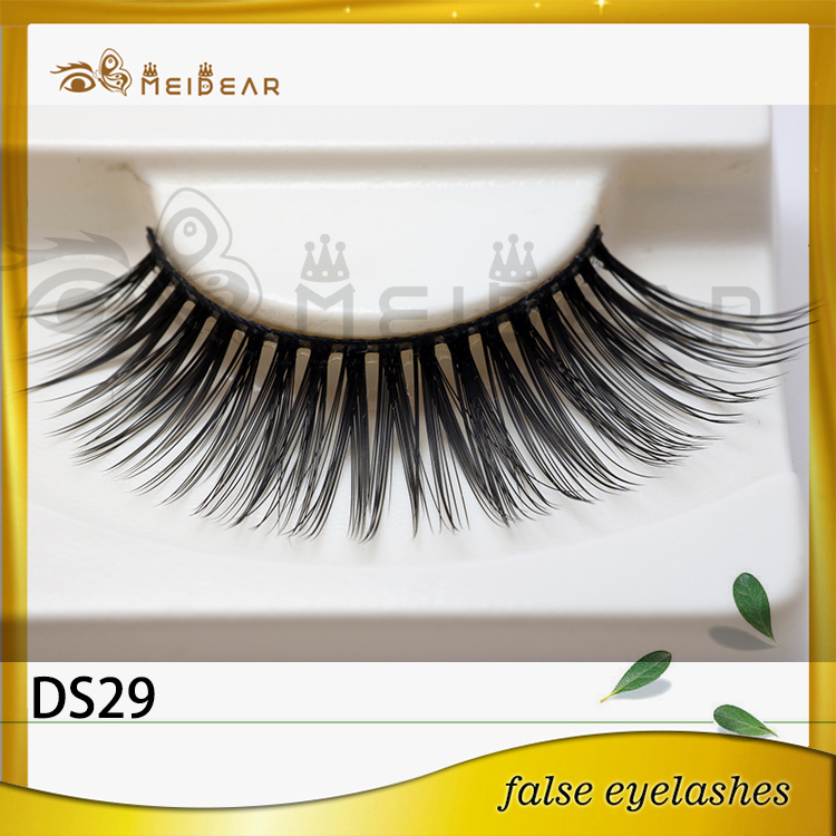 Custom eyelash packaging 3d silk eye lashes with logo design - Meidear ...